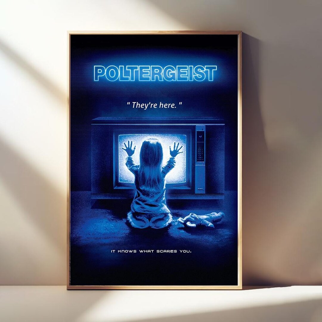 Poltergeist Movie Poster, Classic Film, Room Decor, Canvas Posters ...