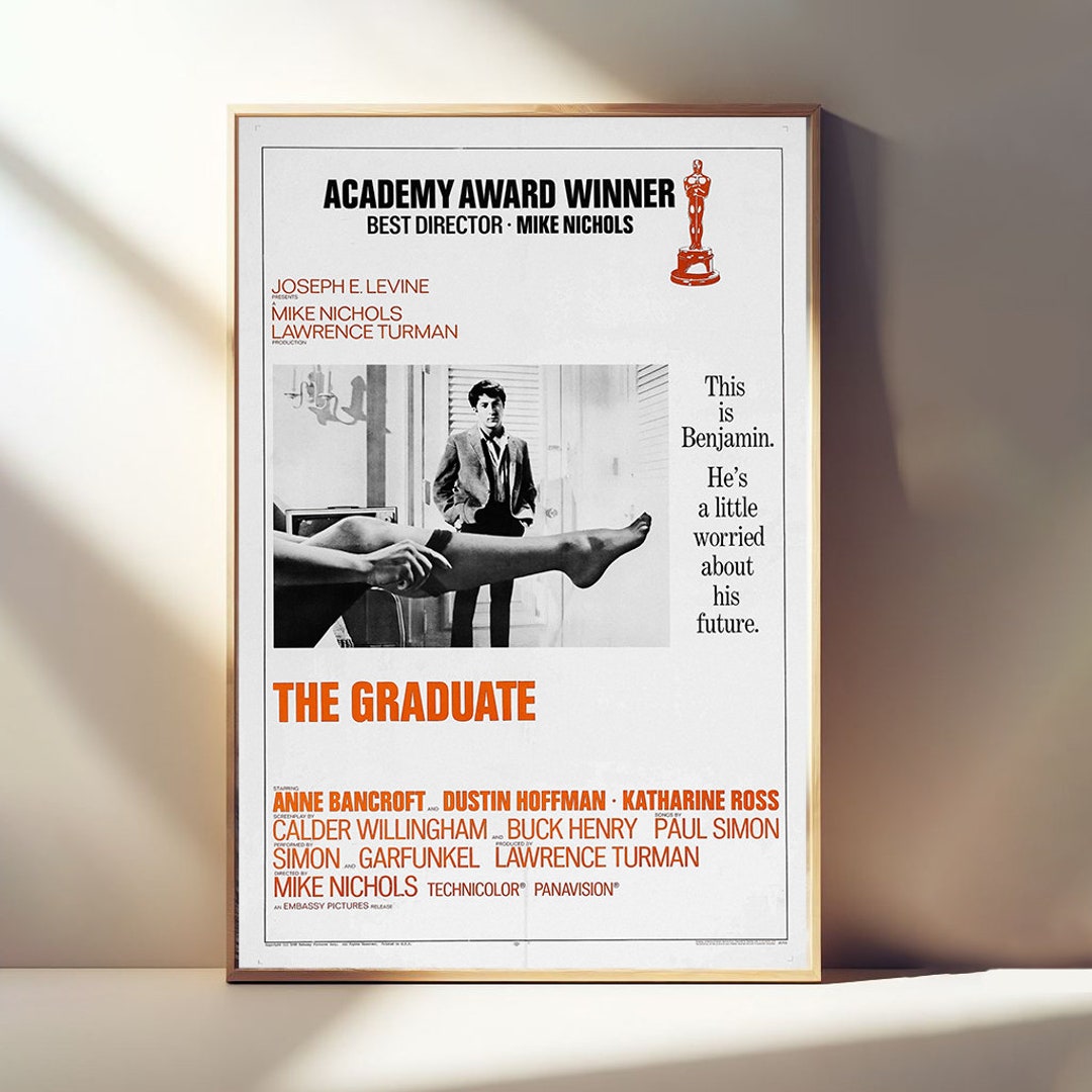 The Graduate Movies Posters, Room Decor Canvas Posters, Classic Film ...