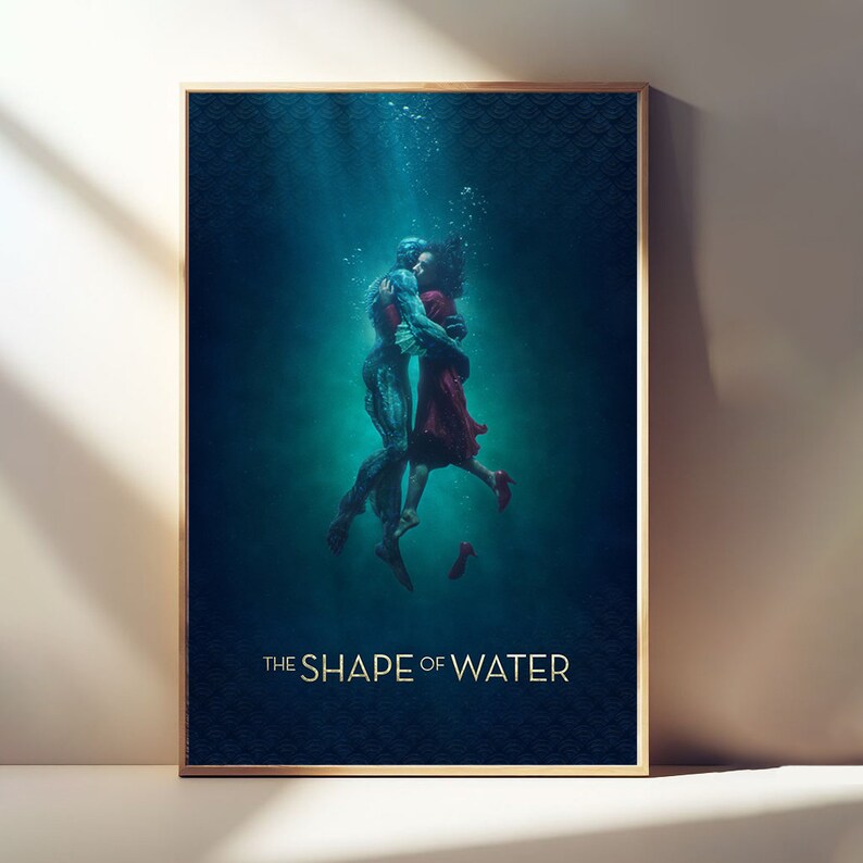 The Shape of Water Movies Posters, Paper Room Decor Posters, Classic ...