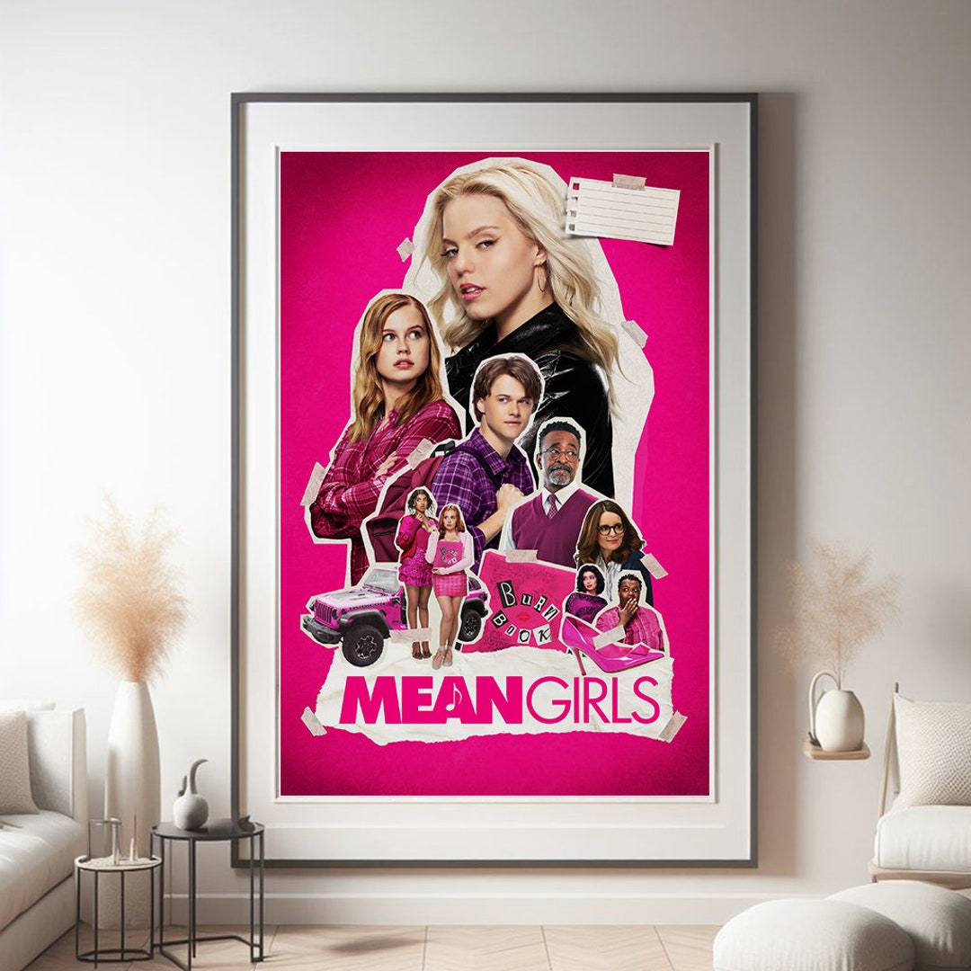 Mean Girls Movies Posters, Paper Room Decor Posters, Classic Film, Wall ...