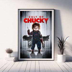 Cult of Chucky Movies Posters, Room Decor Paper Posters, Classic Film ...