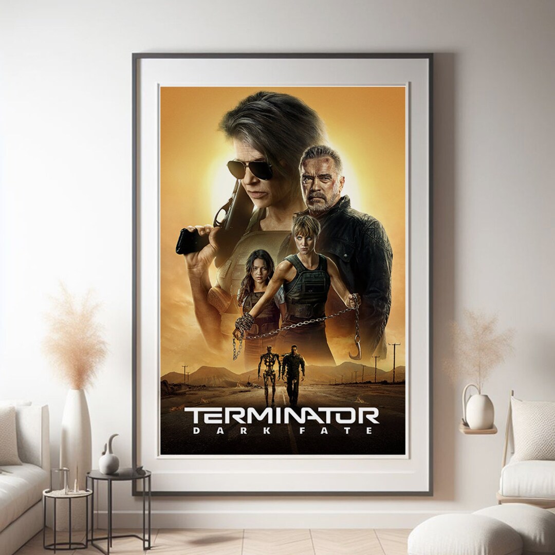 Terminator Dark Fate Movies Posters,vintage Poster,music Retro Poster ...