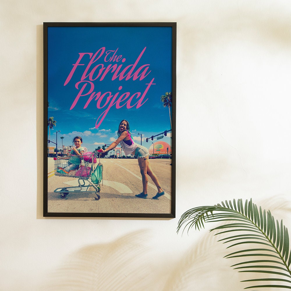 The Florida Project Movie Poster, Classic Film, Room Decor Canvas ...