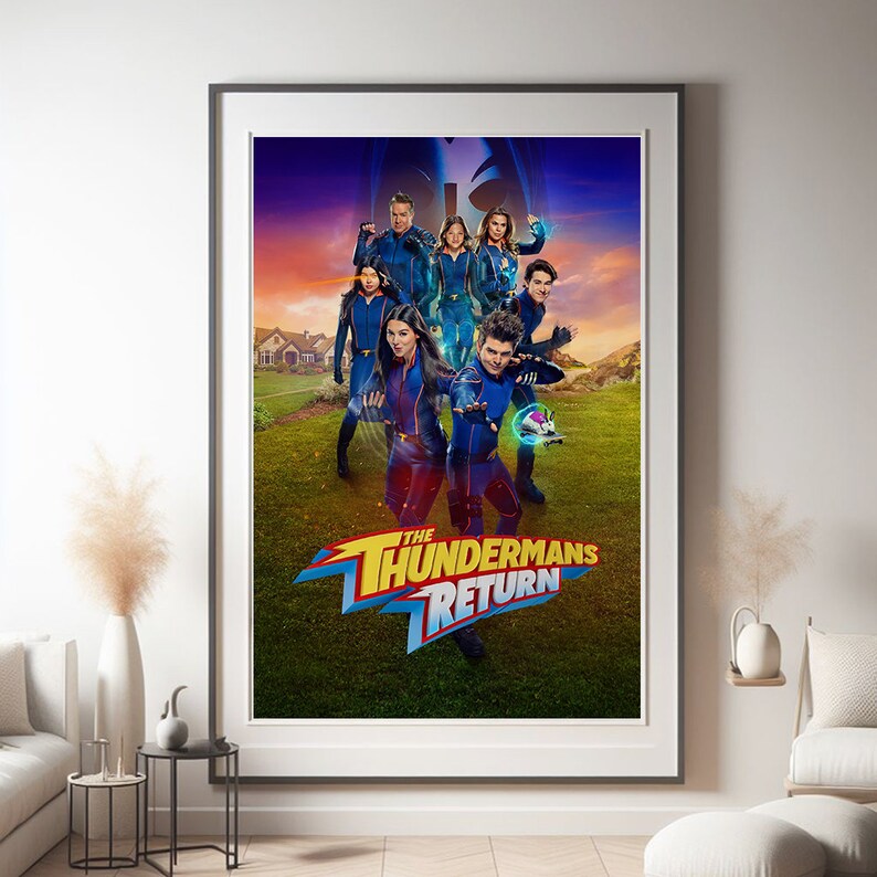 The Thundermans Return Movies Posters, Room Decor Canvas Posters ...