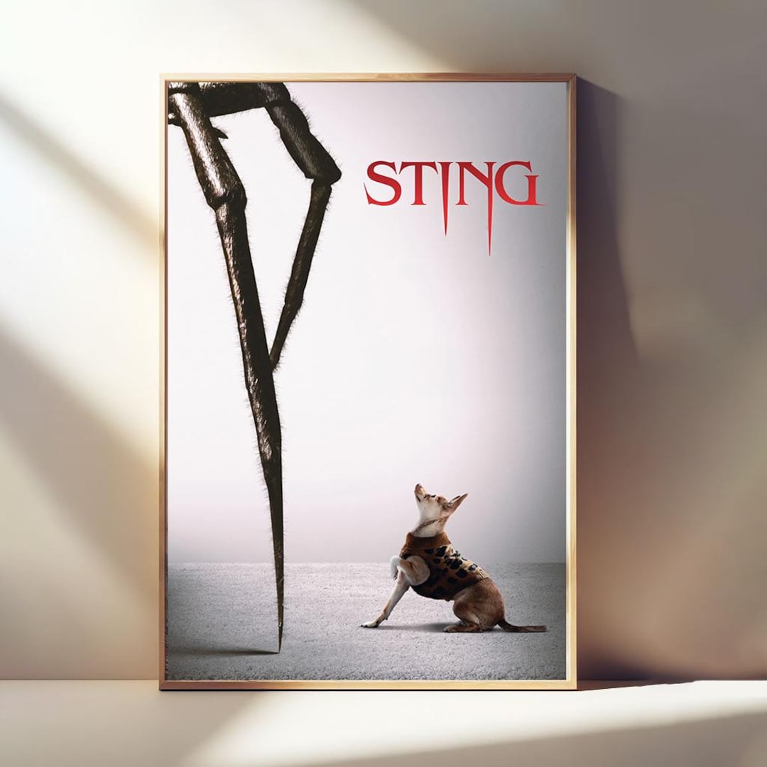Sting Movie Poster, Classic Film, Room Decor Canvas Posters, Wall Art ...