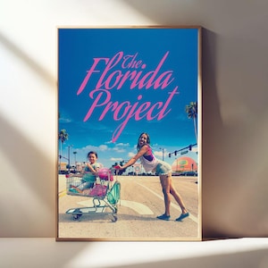 The Florida Project Movie Poster, Classic Film, Room Decor Canvas ...