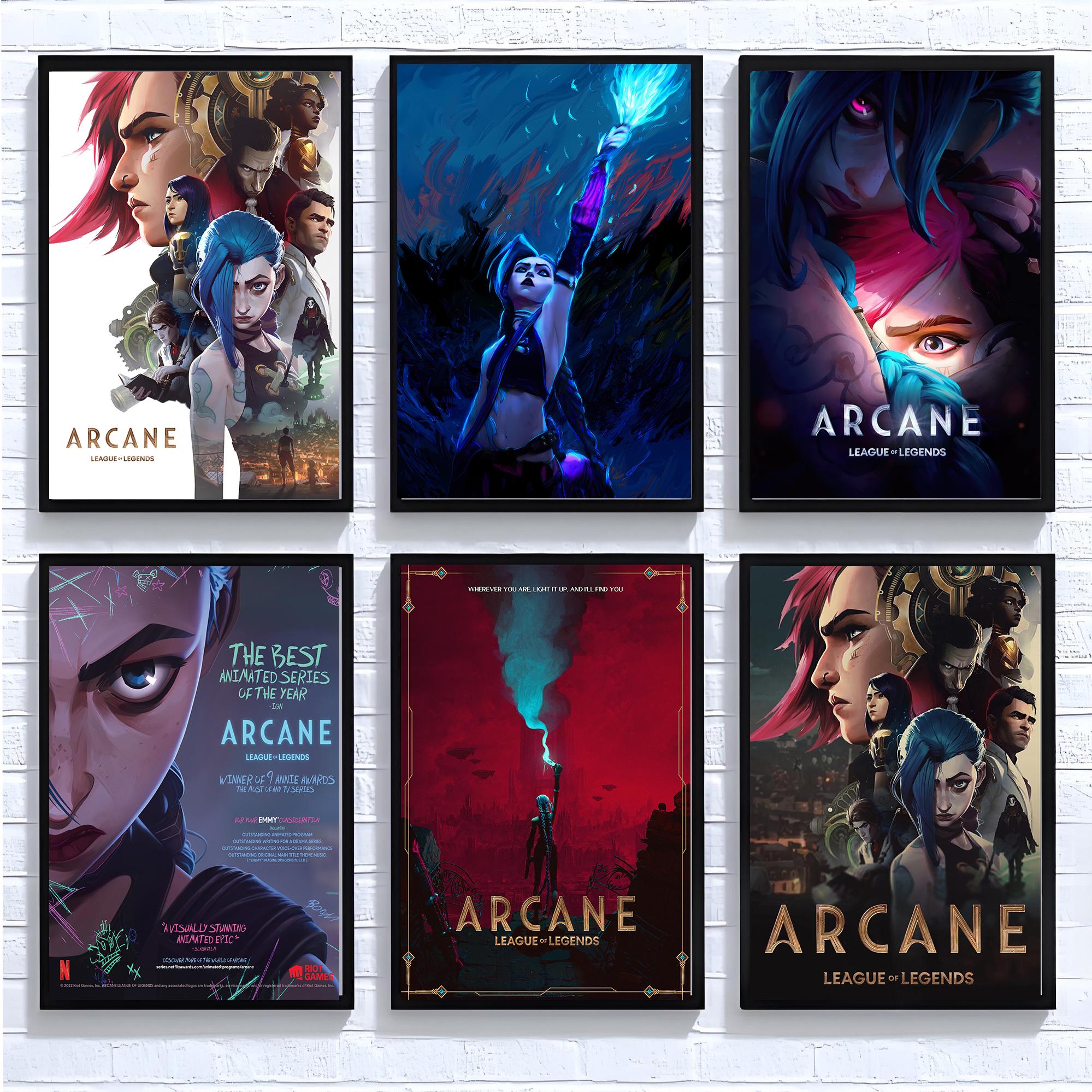 Arcane Movies Posters, Arcane League of Legends, Game Poster, Room ...