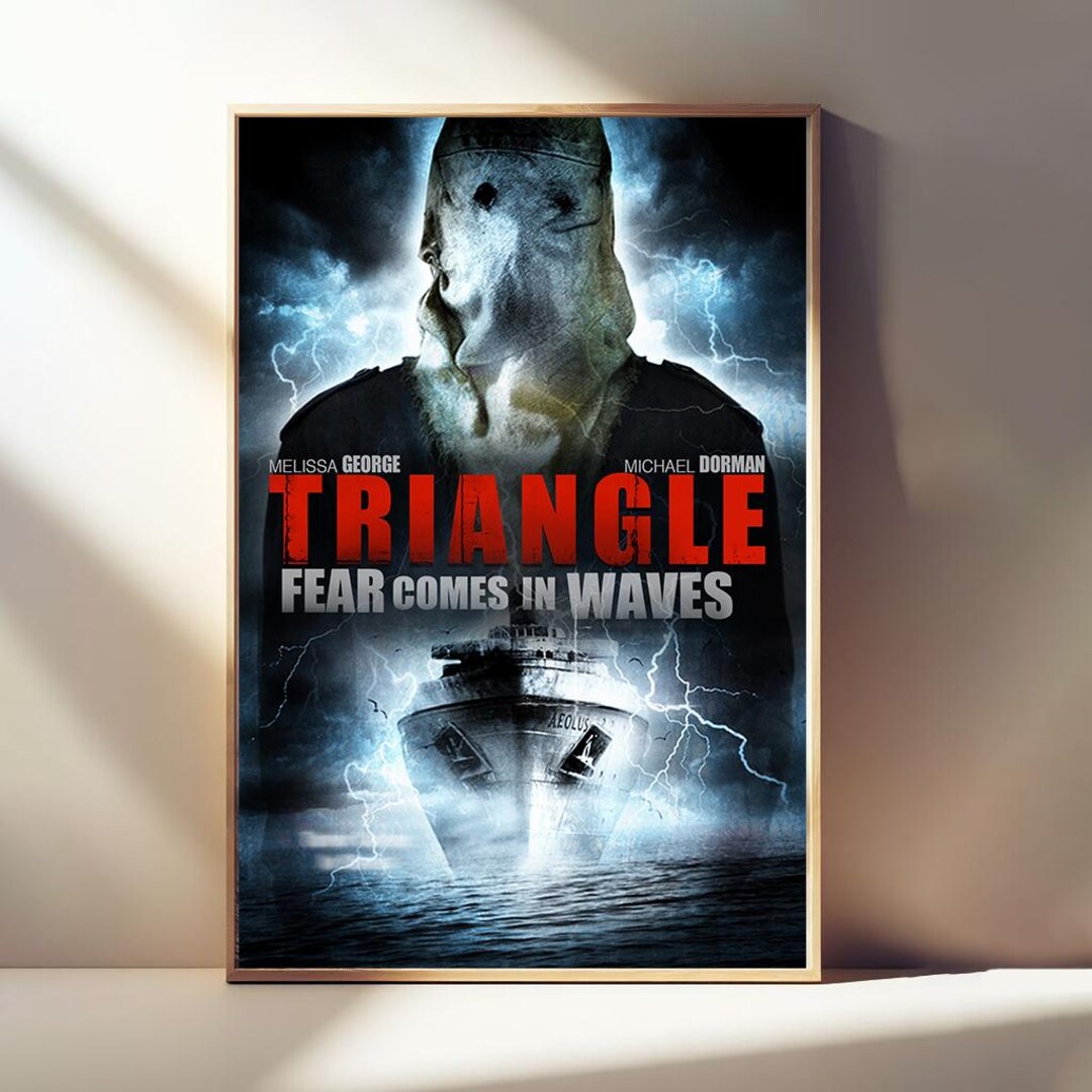 Triangle Movie Poster, Classic Film, Room Decor Canvas Posters, Wall ...