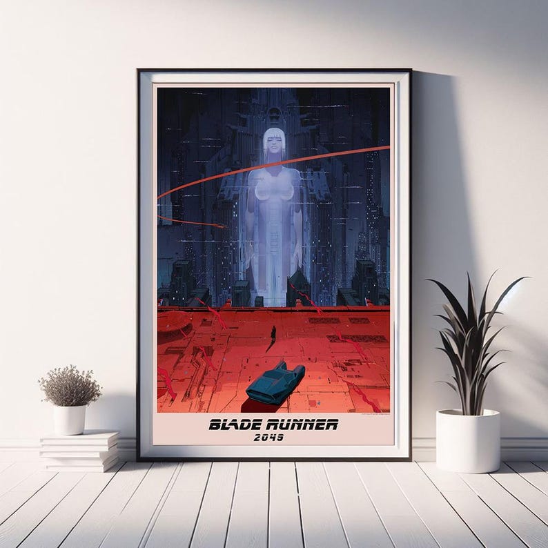 Blade Runner 2049 Movie Poster, Classic Film, Room Decor, Canvas ...