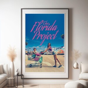 The Florida Project Movie Poster, Classic Film, Room Decor Canvas ...