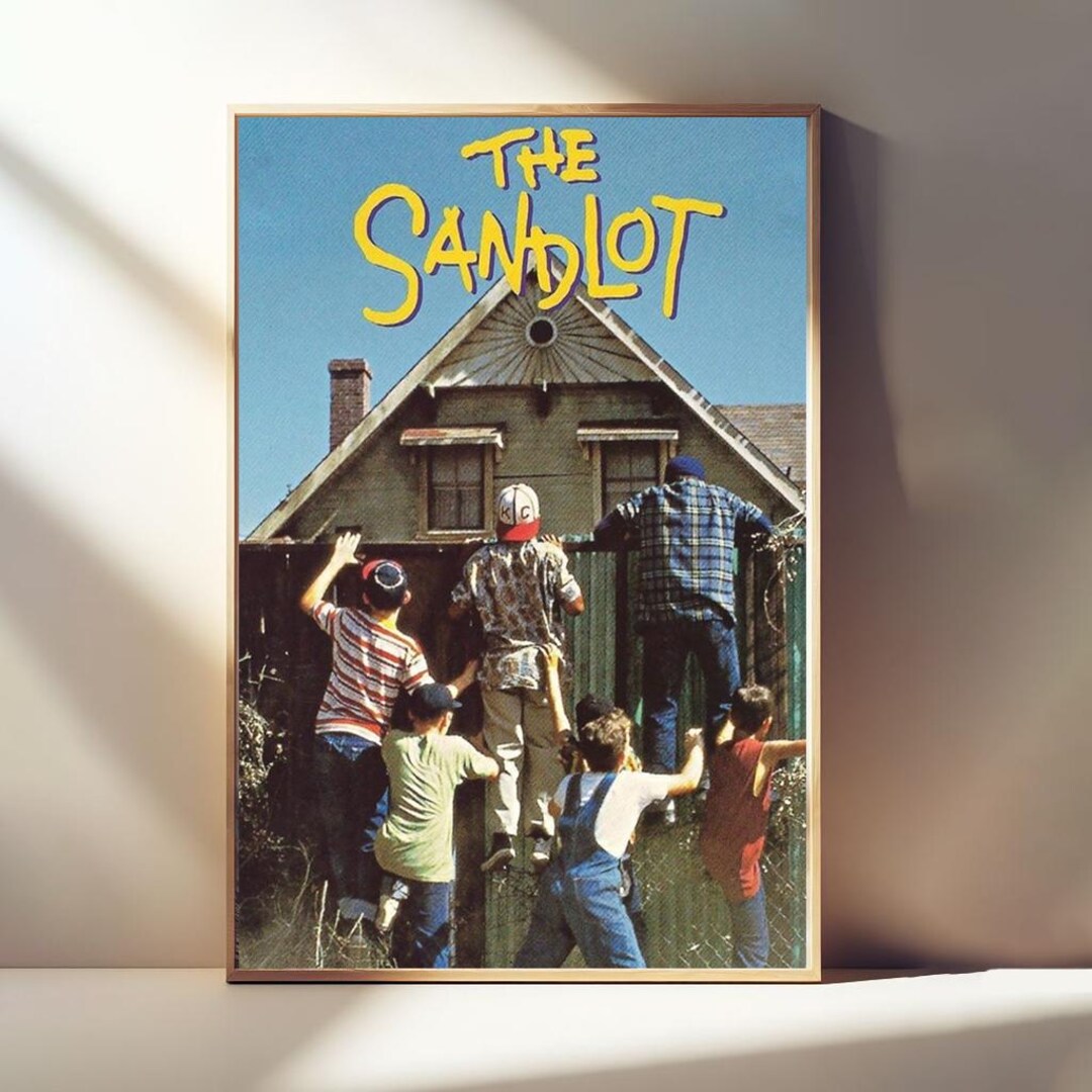 The Sandlot Movie Poster, Classic Film, Room Decor, Canvas Posters ...