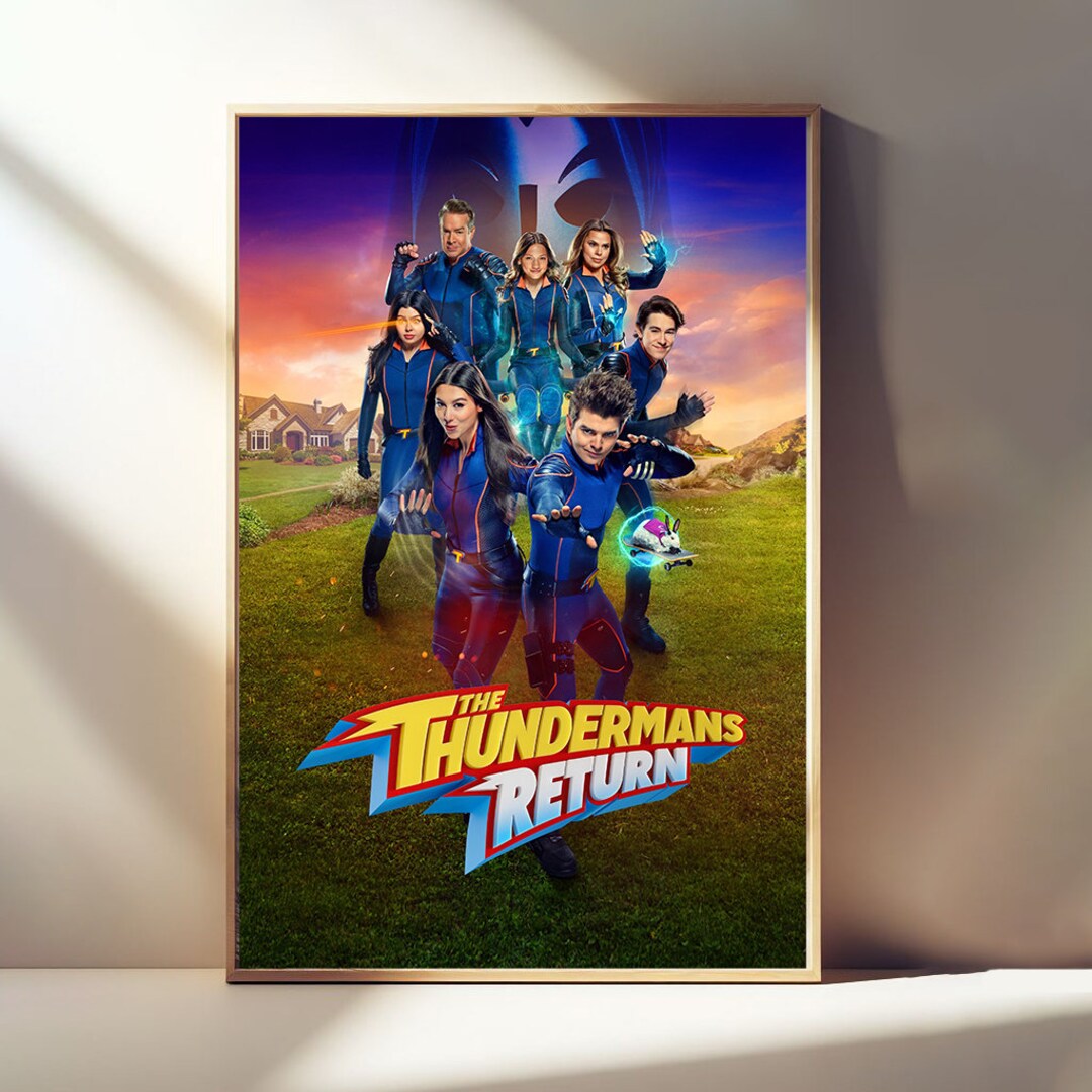 The Thundermans Return Movies Posters, Room Decor Canvas Posters ...