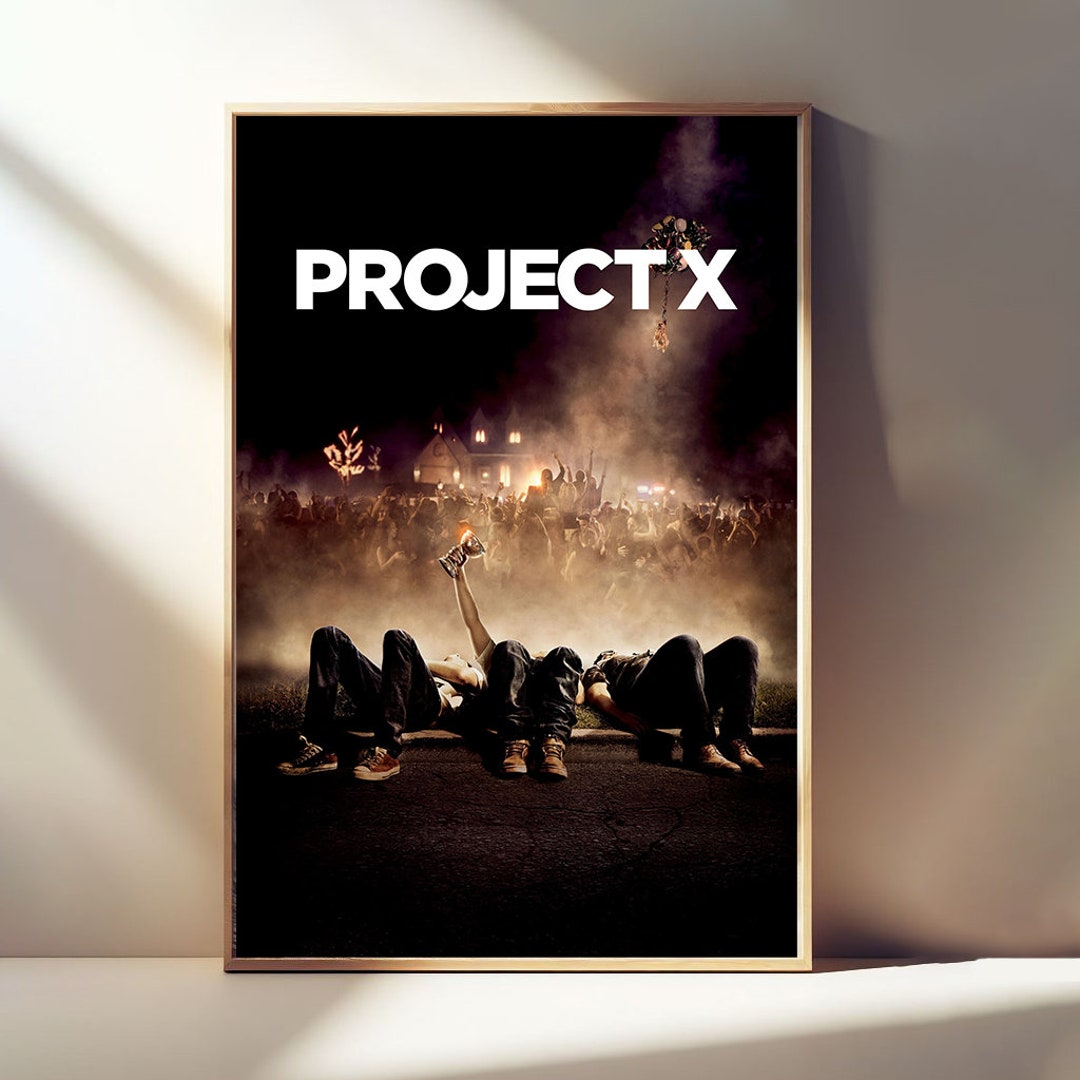 Project X Movies Posters, Room Decor Canvas Posters, Classic Film, Wall ...