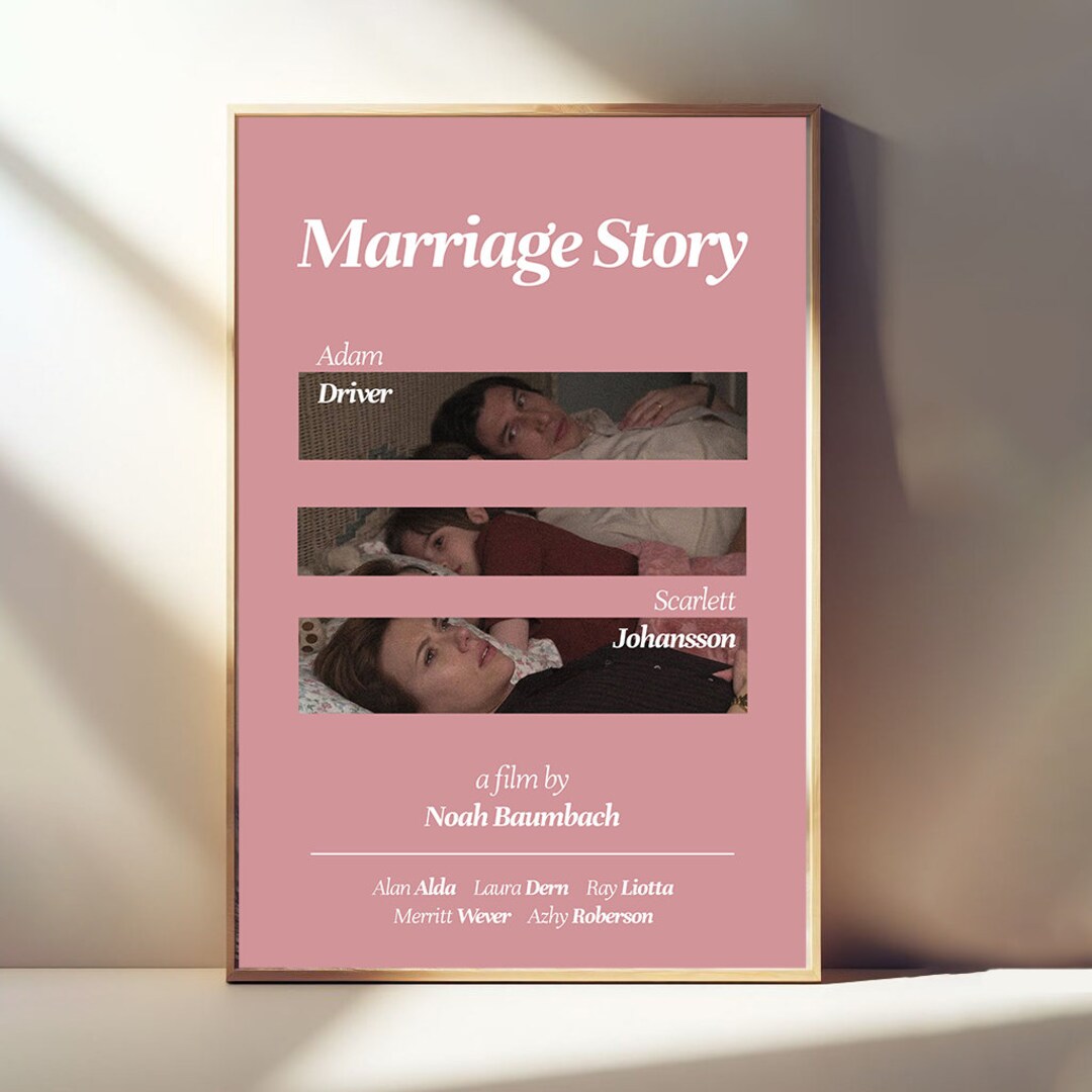 Marriage Story Movies Posters, Room Decor Paper Posters, Classic Film ...