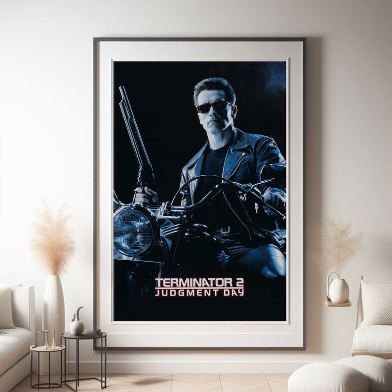 Terminator 2 Judgment Day Movies Posters, Paper Room Decor Posters ...