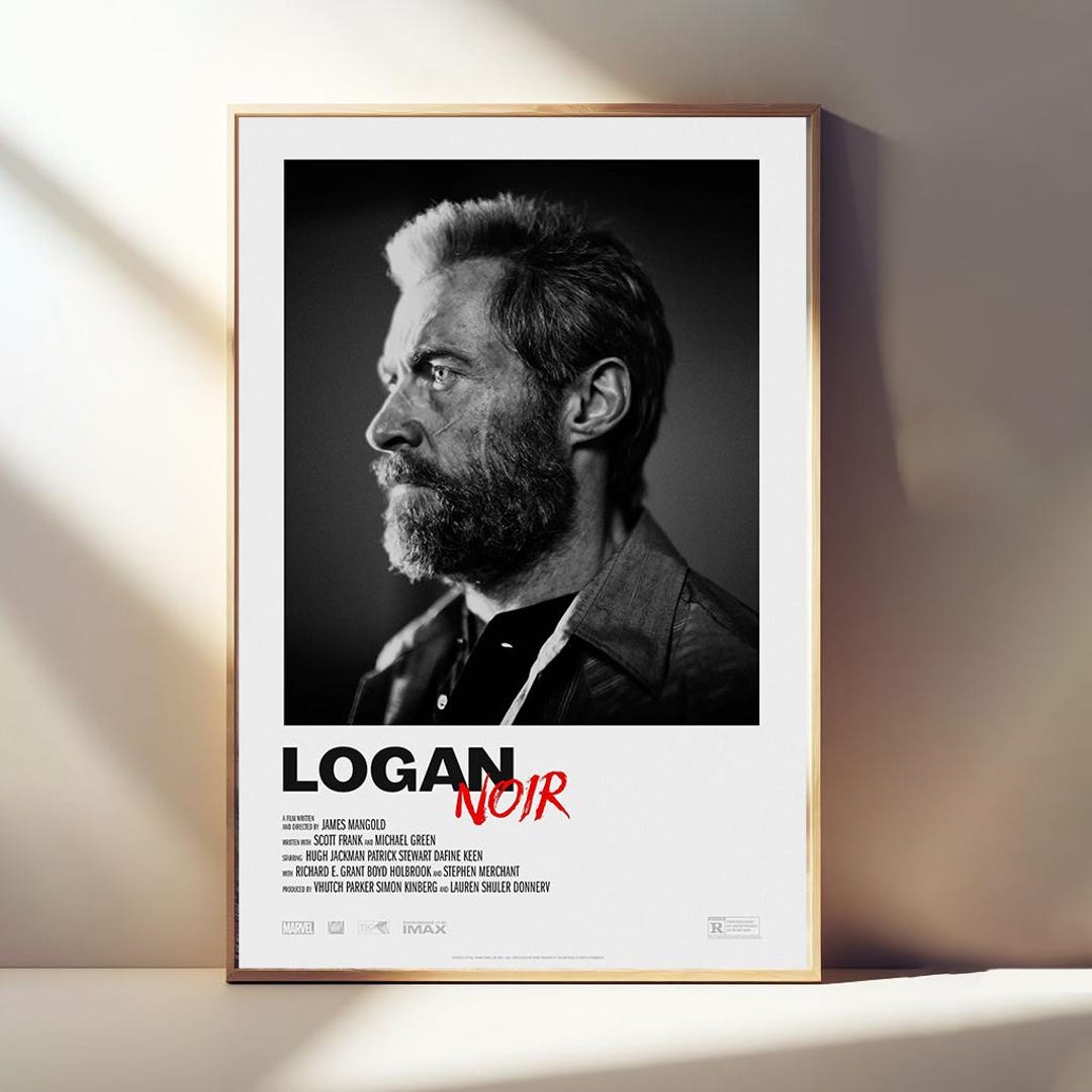 Logan Movie Poster, Classic Film, Room Decor, Canvas Posters, Wall Art ...
