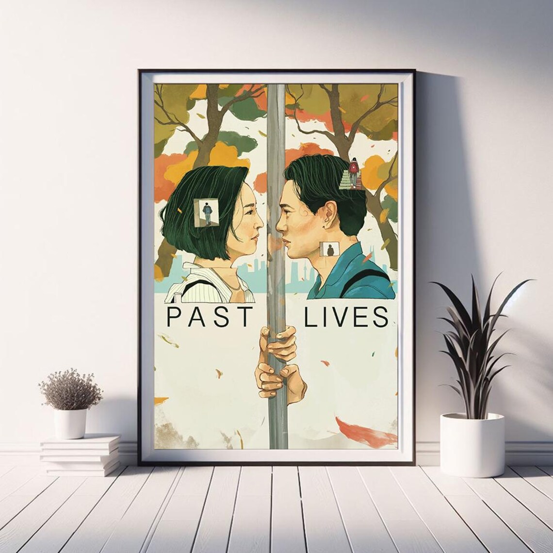 Past Lives Movie Poster, Classic Film, Room Decor, Canvas Posters, Wall ...