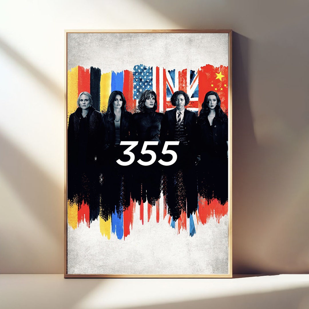 The 355 Movies Posters, Room Decor Canvas Posters, Classic Film, Wall ...