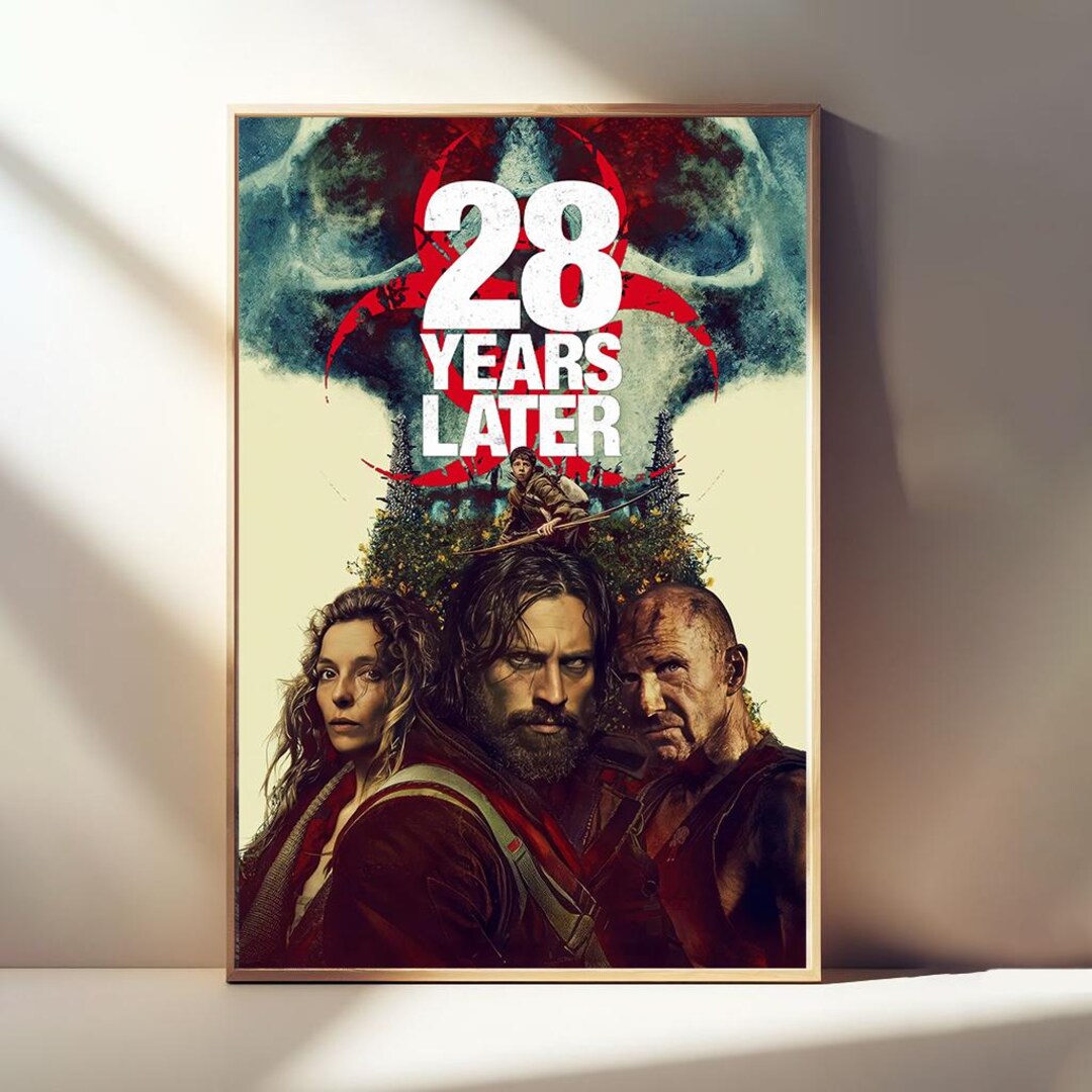 28 Years Later Movie Poster, Classic Film, Room Decor, Canvas Posters ...