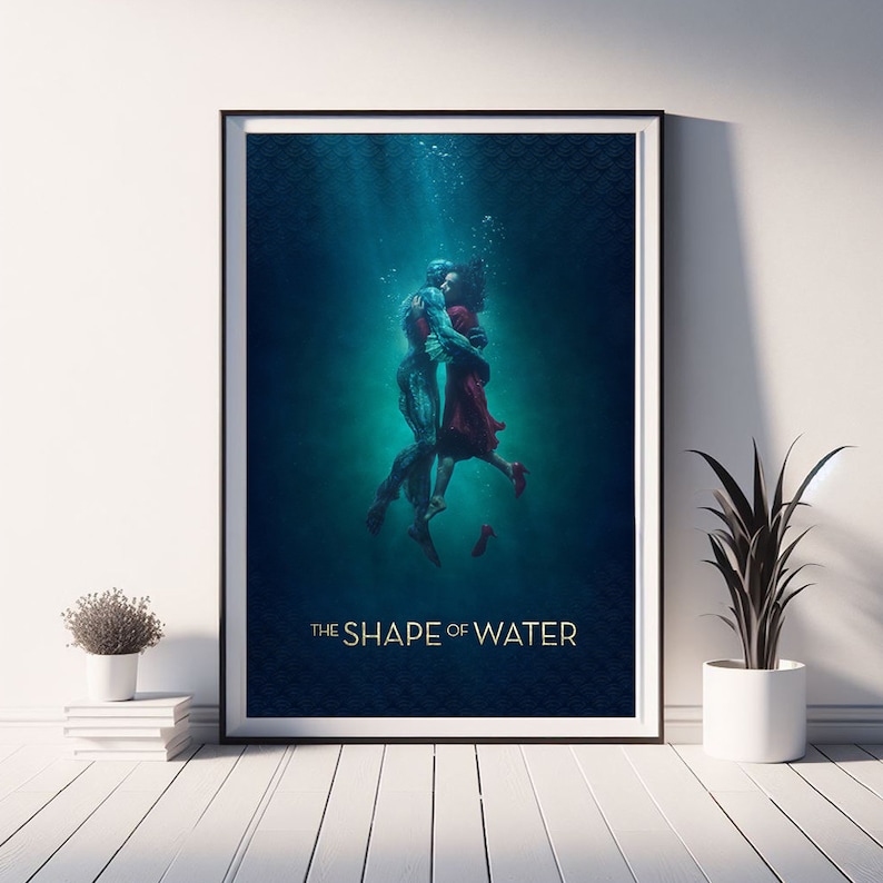 The Shape of Water Movies Posters, Paper Room Decor Posters, Classic ...