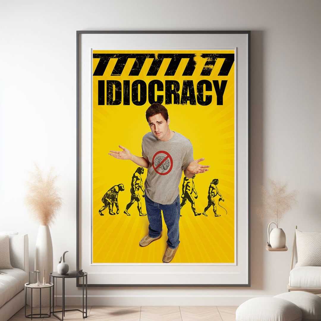 Idiocracy Movies Posters,vintage Poster,music Retro Poster,retro Movie ...