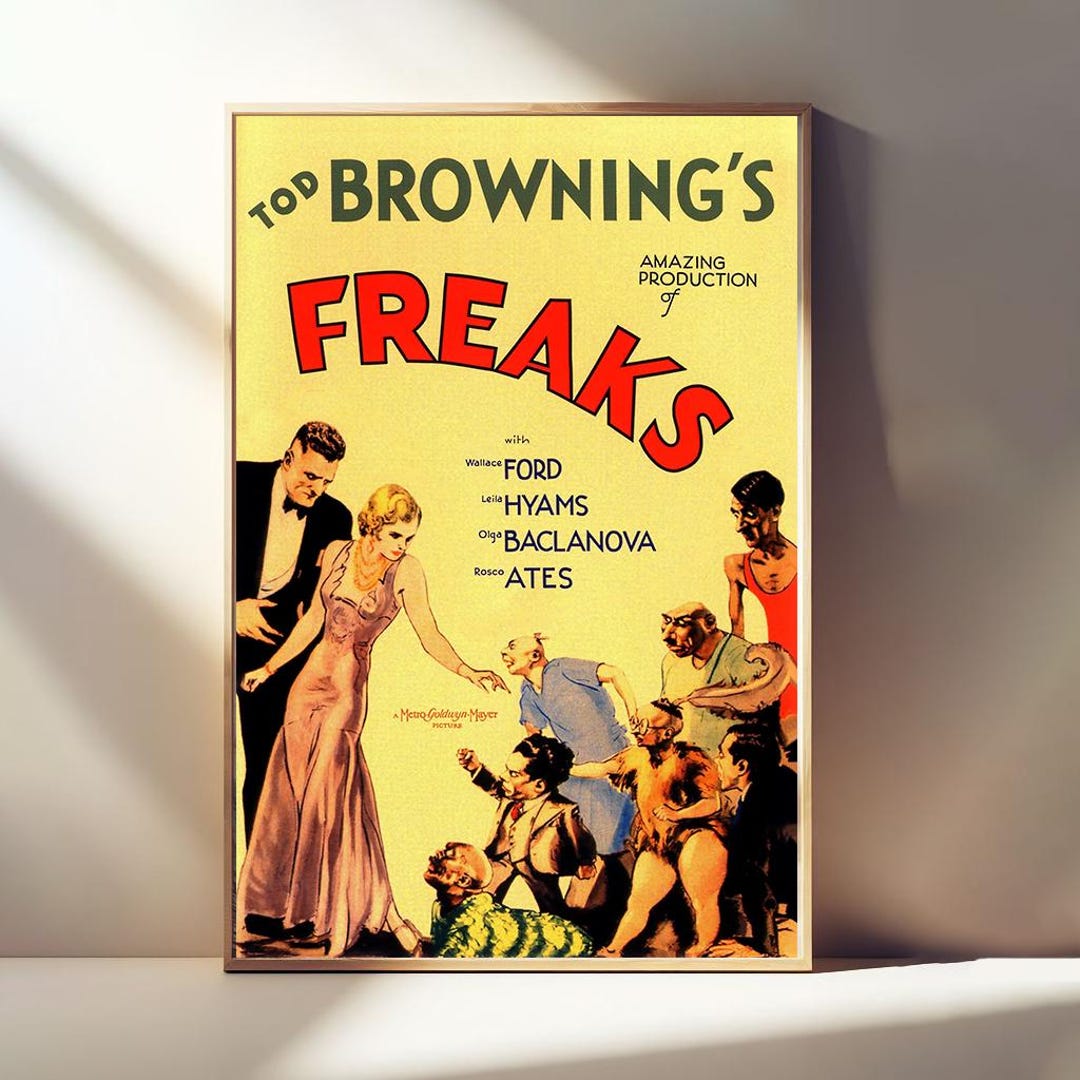 Freaks Movie Posters, Room Decor, Canvas Posters, Classic Film, Wall ...