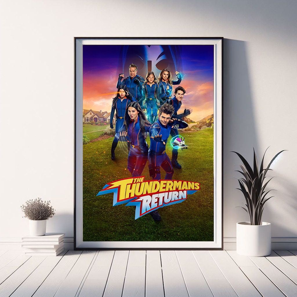 The Thundermans Return Movies Posters, Room Decor Canvas Posters ...