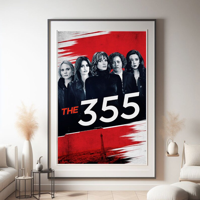 The 355 Movies Posters, Room Decor Canvas Posters, Classic Film, Wall ...