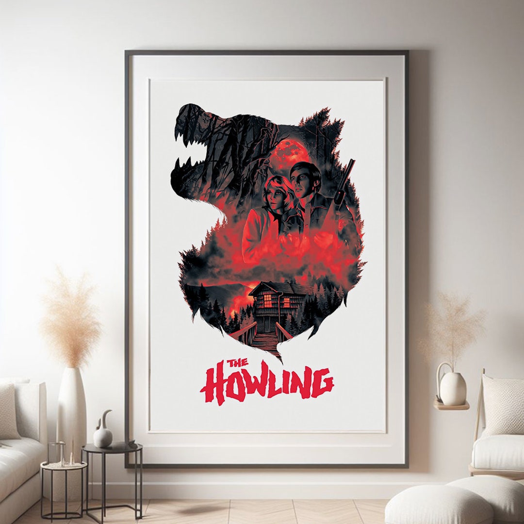 The Howling Movies Posters, Paper Room Decor Posters, Classic Film ...