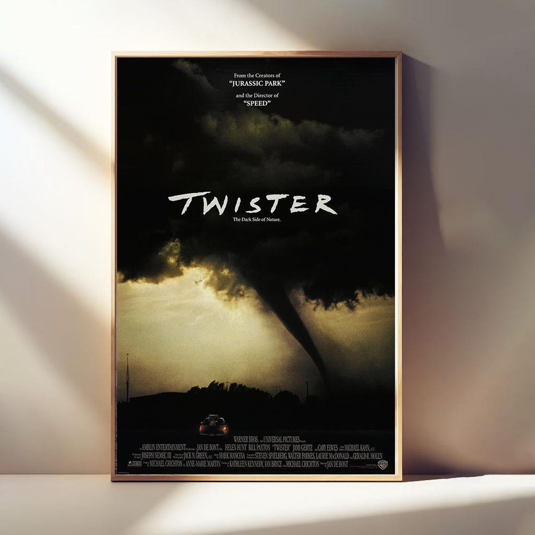 Twister 1996 Movie Posters, Room Decor, Canvas Posters, Classic Film ...