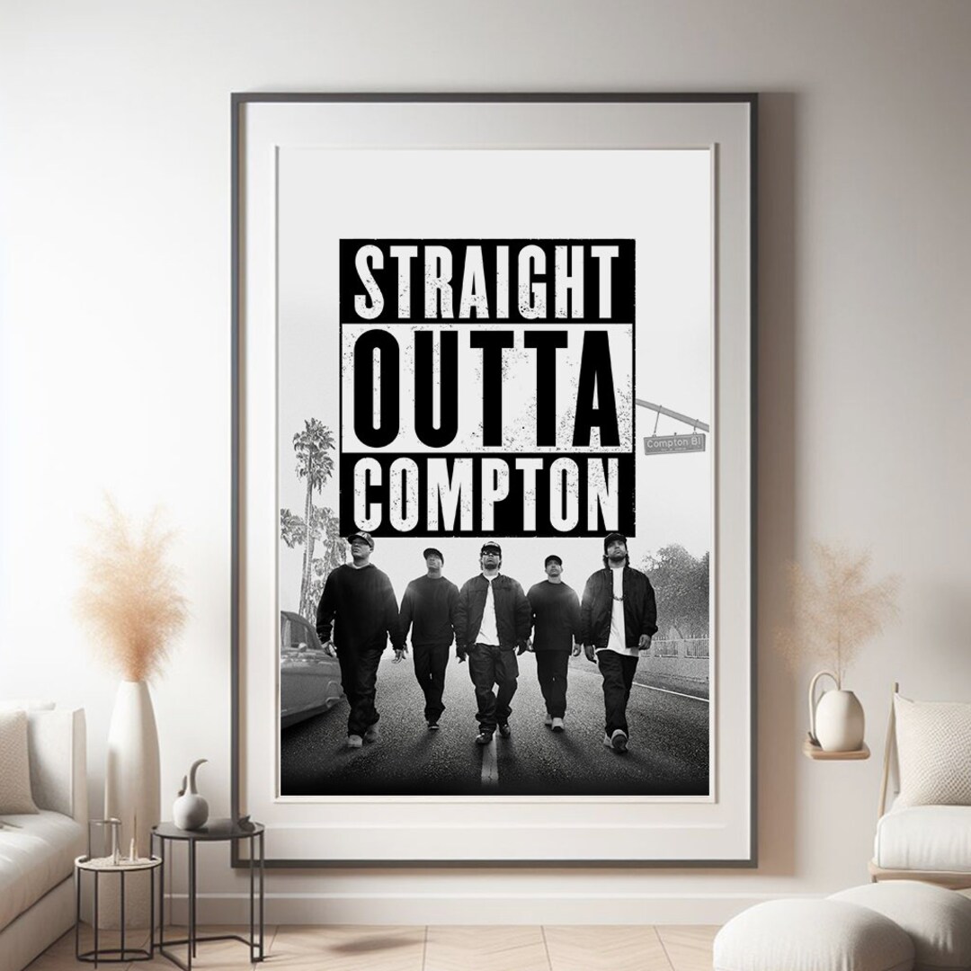 Straight Outta Compton Movies Posters, Paper Room Decor Posters ...
