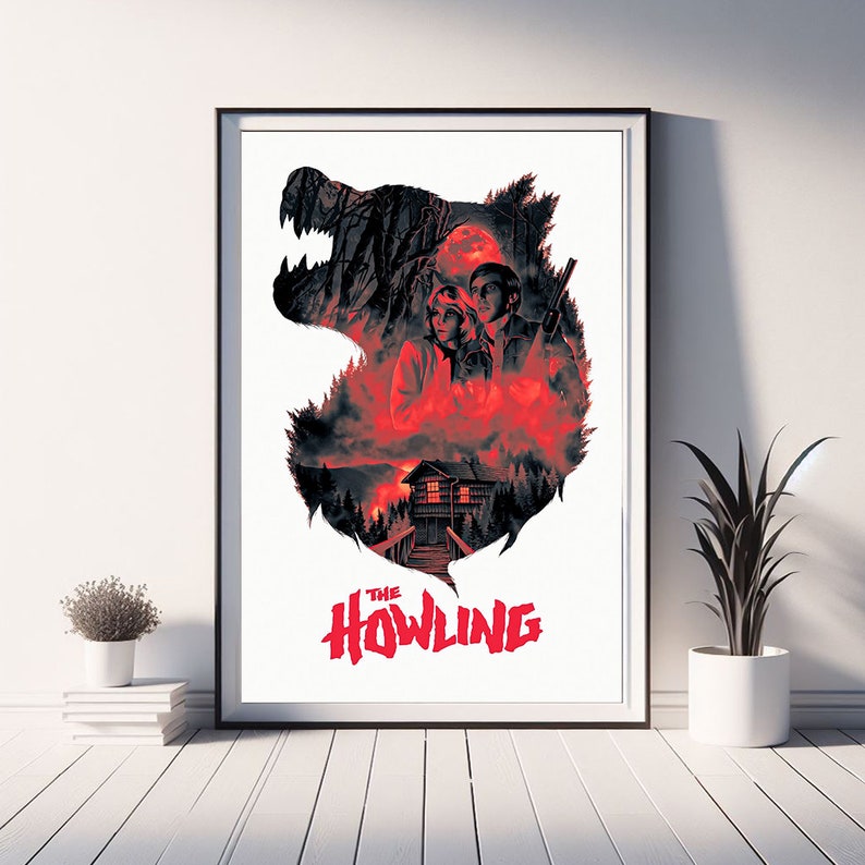 The Howling Movies Posters, Paper Room Decor Posters, Classic Film ...