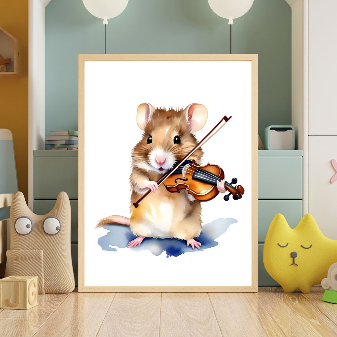 Adorable Baby Hamsters: Wall Art for a Charming Nursery, Baby Hamster ...