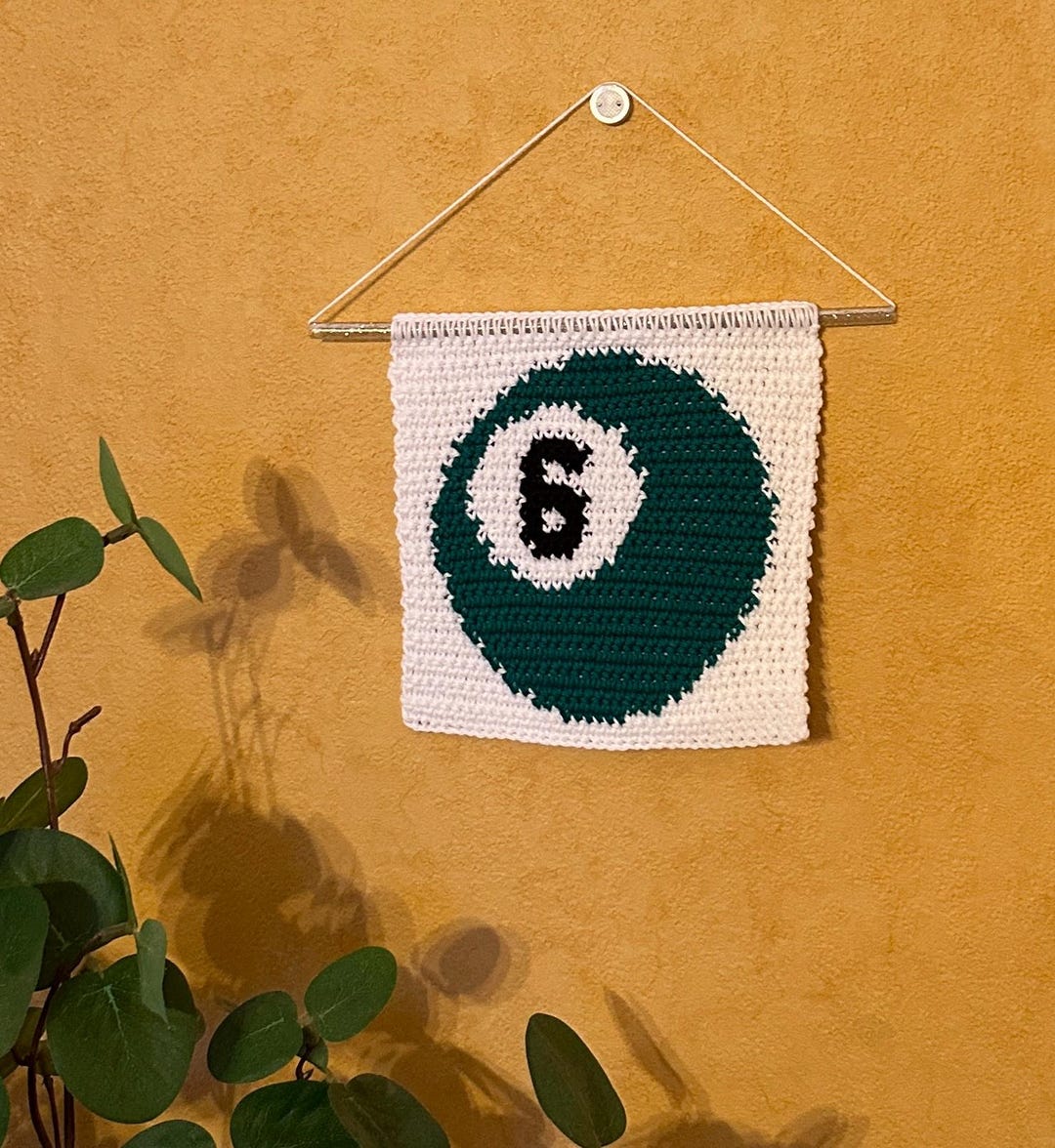 Pool Ball Tapestry Crochet Pattern PDF / Customizable Full Set ...