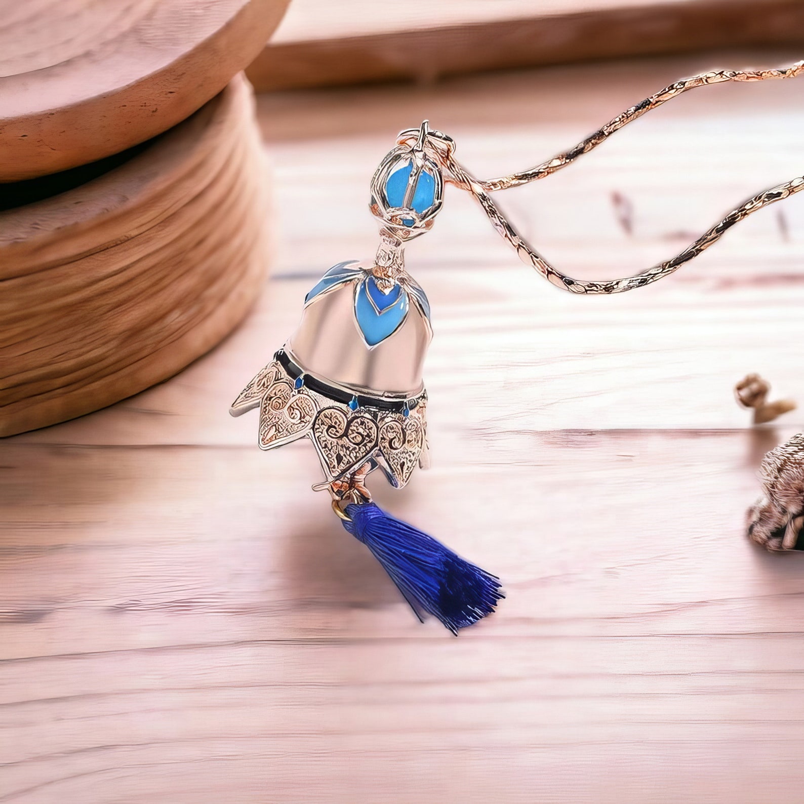 Genshin Impact Scaramouche Bell Trinket | Roleplay Nomad Amulet | All ...