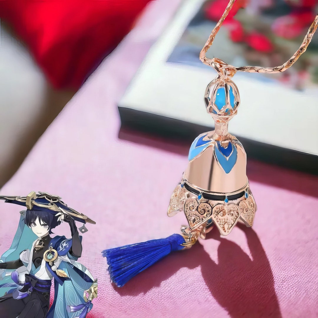 Genshin Impact Scaramouche Bell Trinket | Roleplay Nomad Amulet | All ...