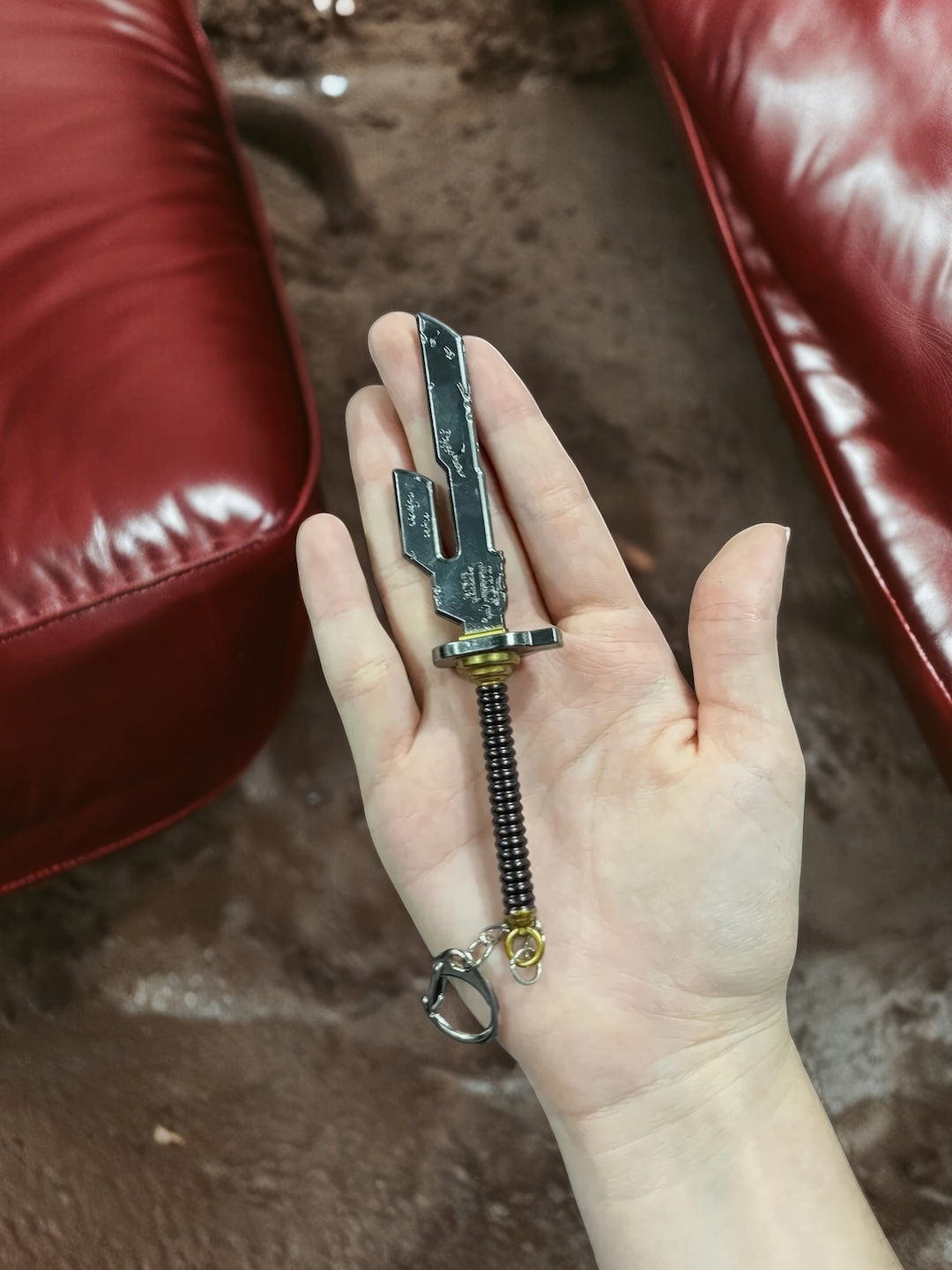 Jujutsu Kaisen Anime Keychain | Nanami Kento & Toji Fushiguro Weapon ...