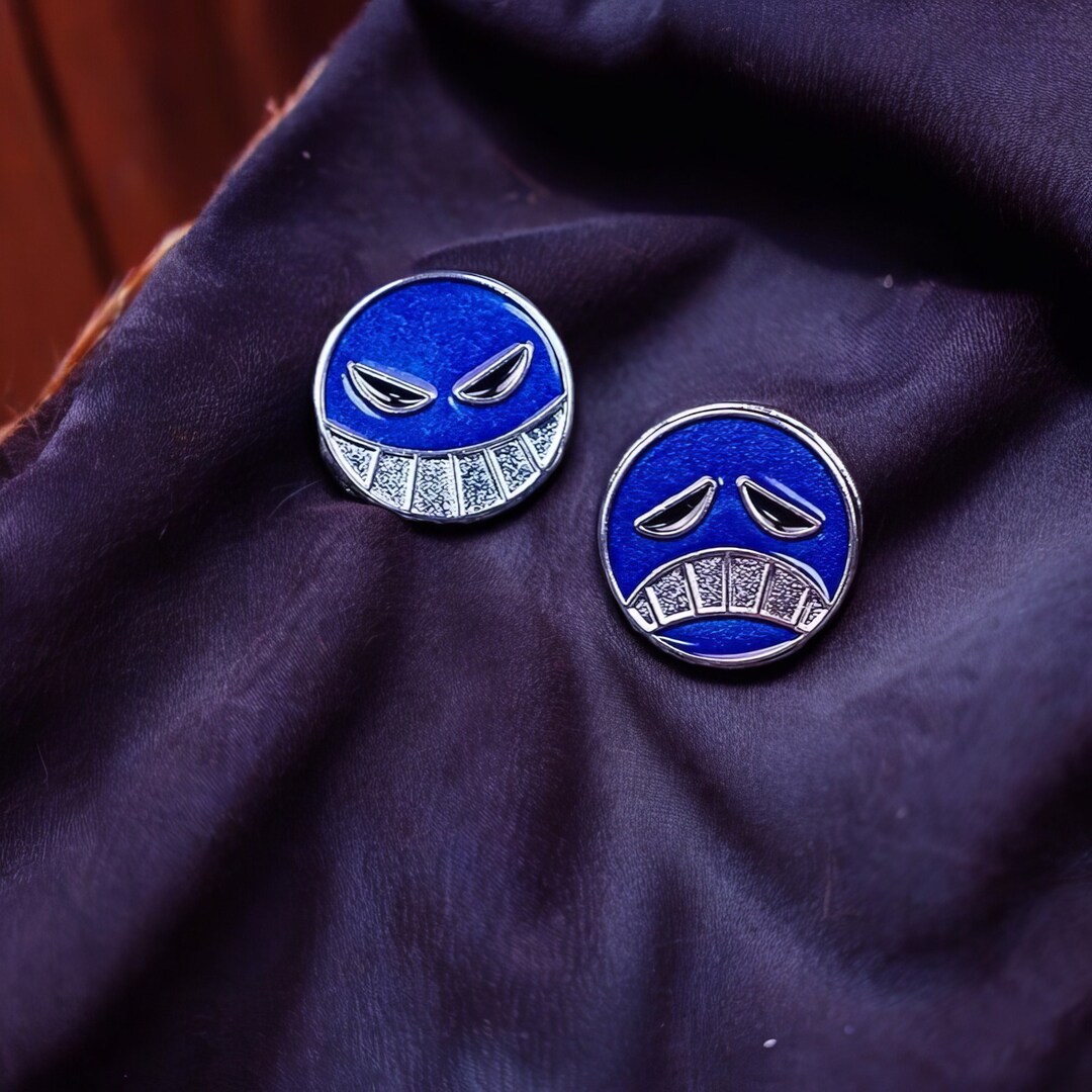 Anime One Piece Ace Cap Lapel Pin | Enamel Manga Brooch | Backpack ...