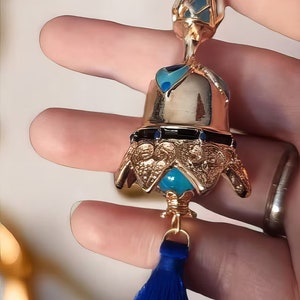 Genshin Impact Scaramouche Bell Trinket | Roleplay Nomad Amulet | All ...