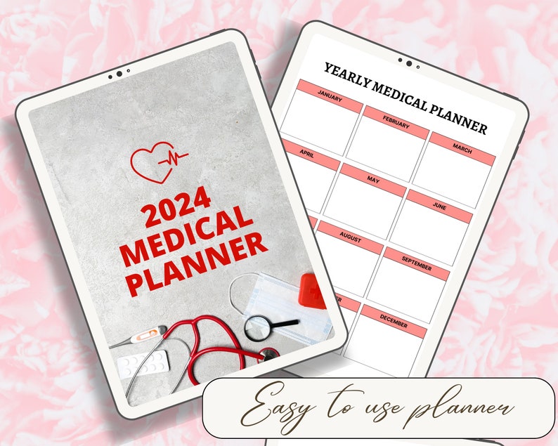Medical Planner Tracker EDITABLE, Health Organizer, Doctor Appointment ...