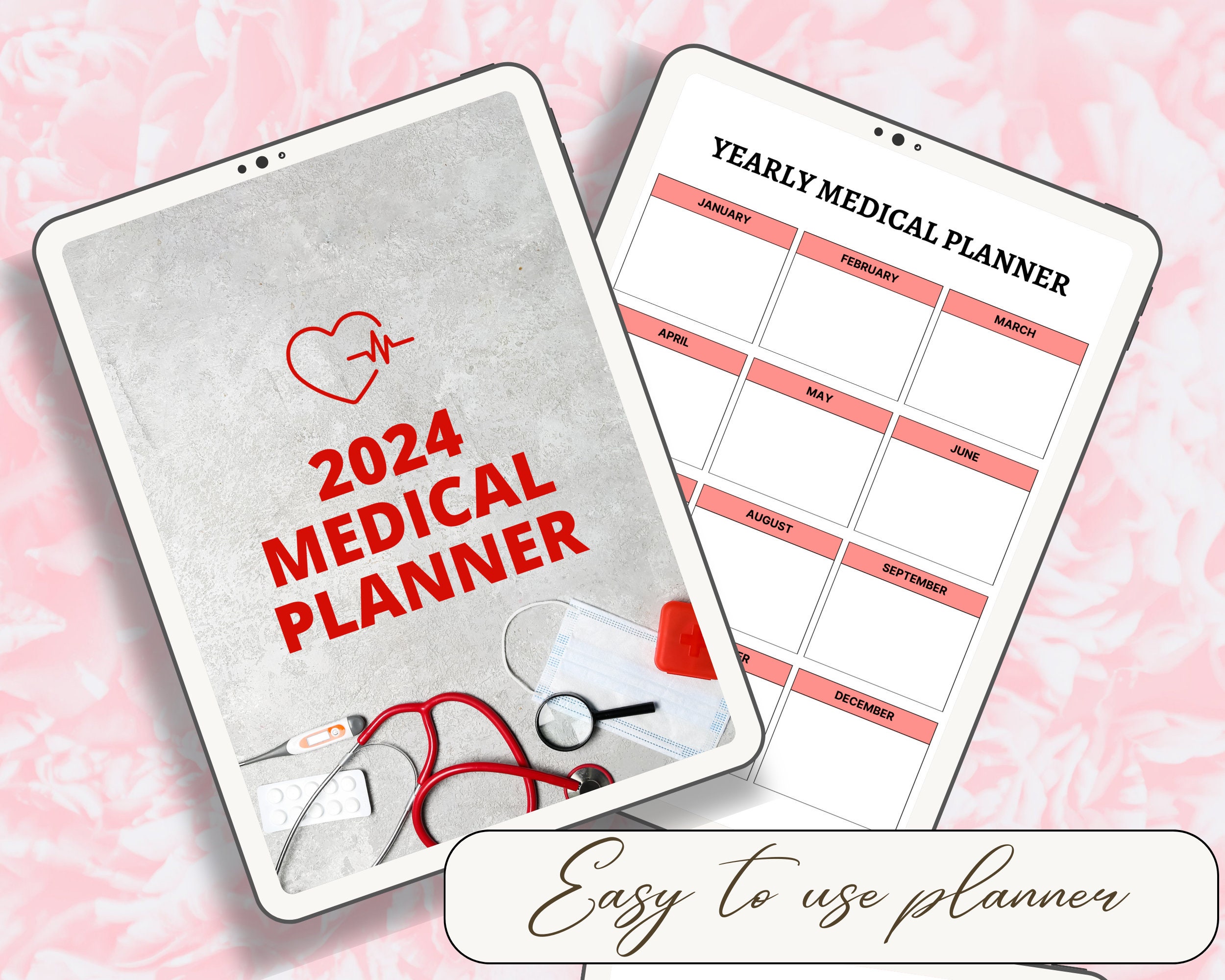 Medical Planner Tracker EDITABLE, Health Organizer, Doctor Appointment ...