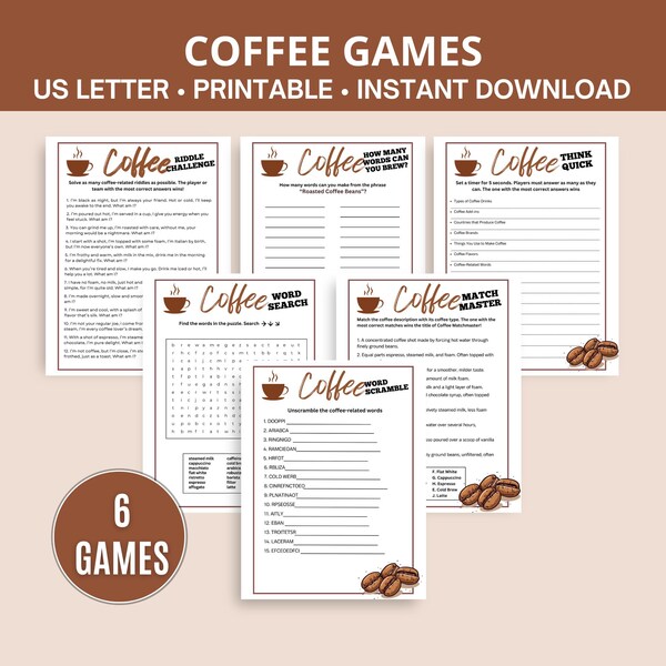 Coffee Word Art - Etsy
