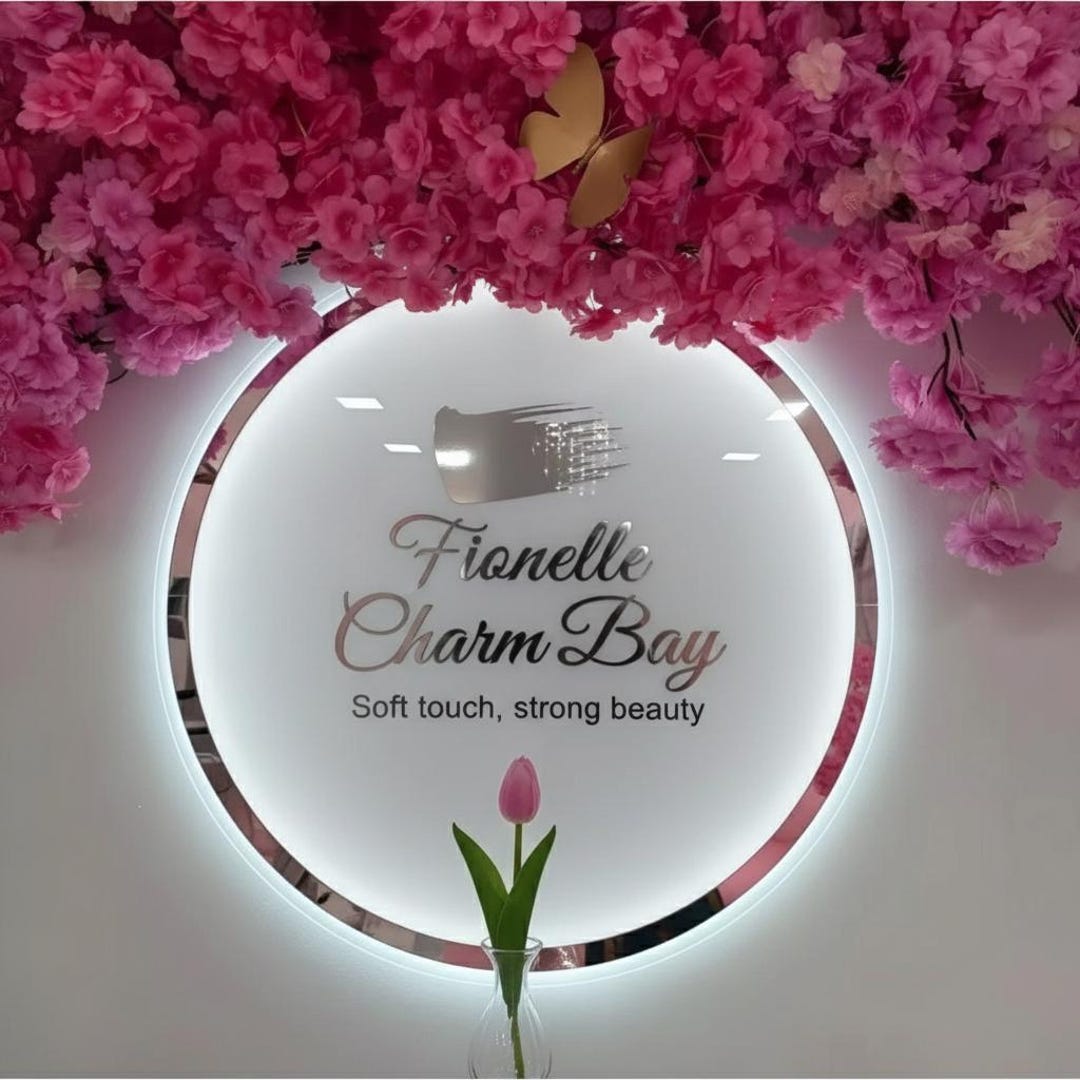 Custom Acrylic Business Backlit Sign | Acrylic Logo Sign | Illuminated ...