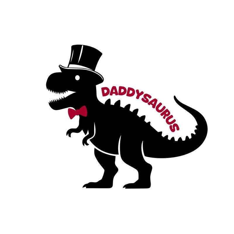Daddysaurus - Etsy