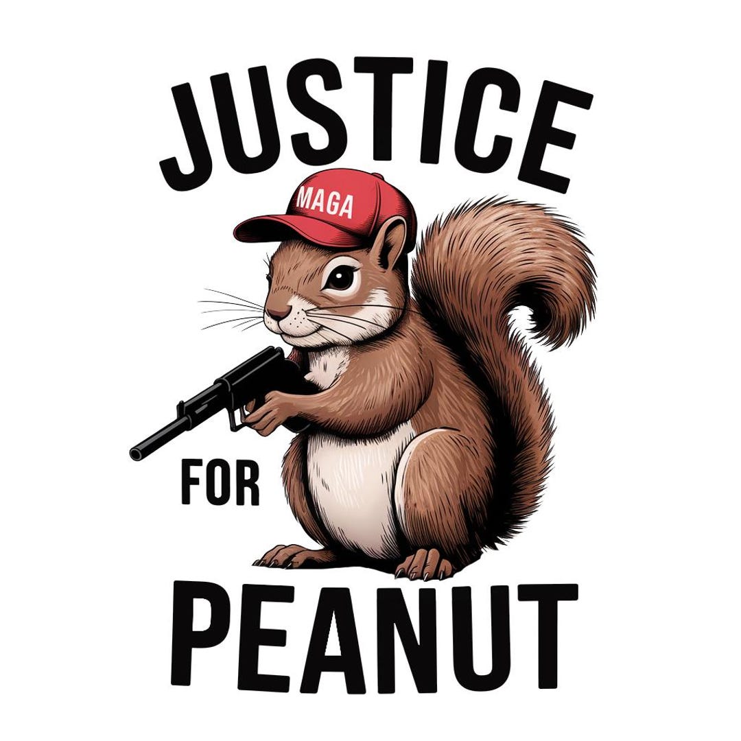 Digital Peanut Squirrel, Justice for Peanut Png, Maga Squirrel ...
