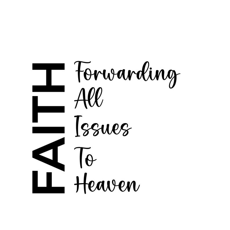 Faith - Instant Digital Download - Svg, Png, and Eps Files Included ...