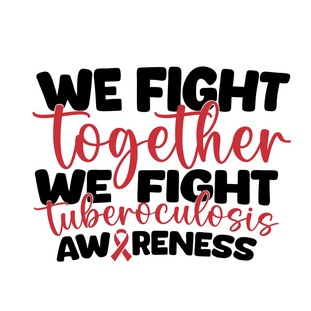 We Fight Together Tuberculosis Awareness Png Svg - Etsy