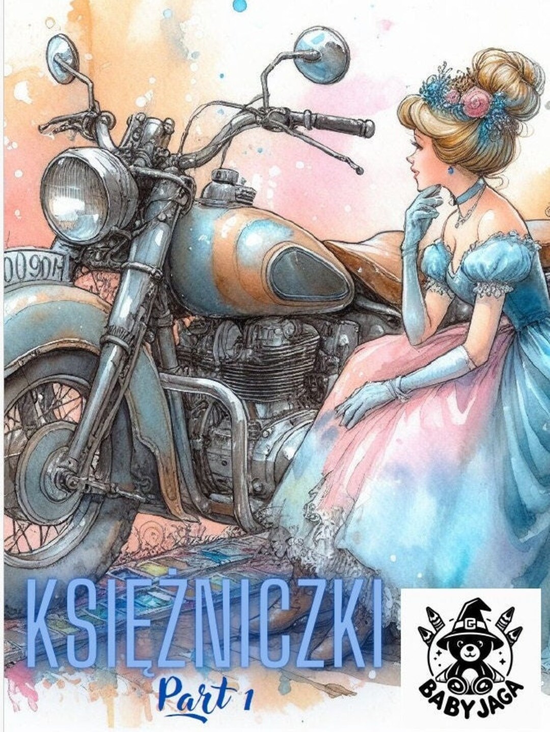 Themed Coloring Book for Children Motorcycles and Princesses. - Etsy