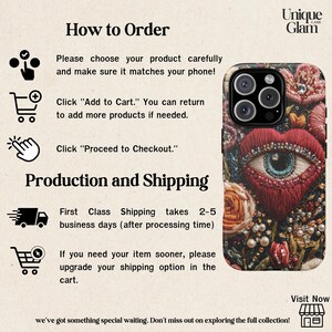 Creepy Eyes Phone Case Evil Eye Horror Grunge Cover Aesthetic Casing ...