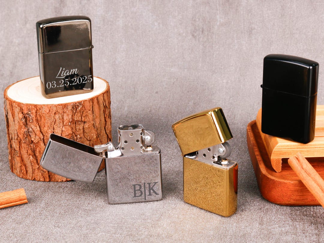Personalized Lighters- Custom Wedding Favors - Unique Bachelor Party ...